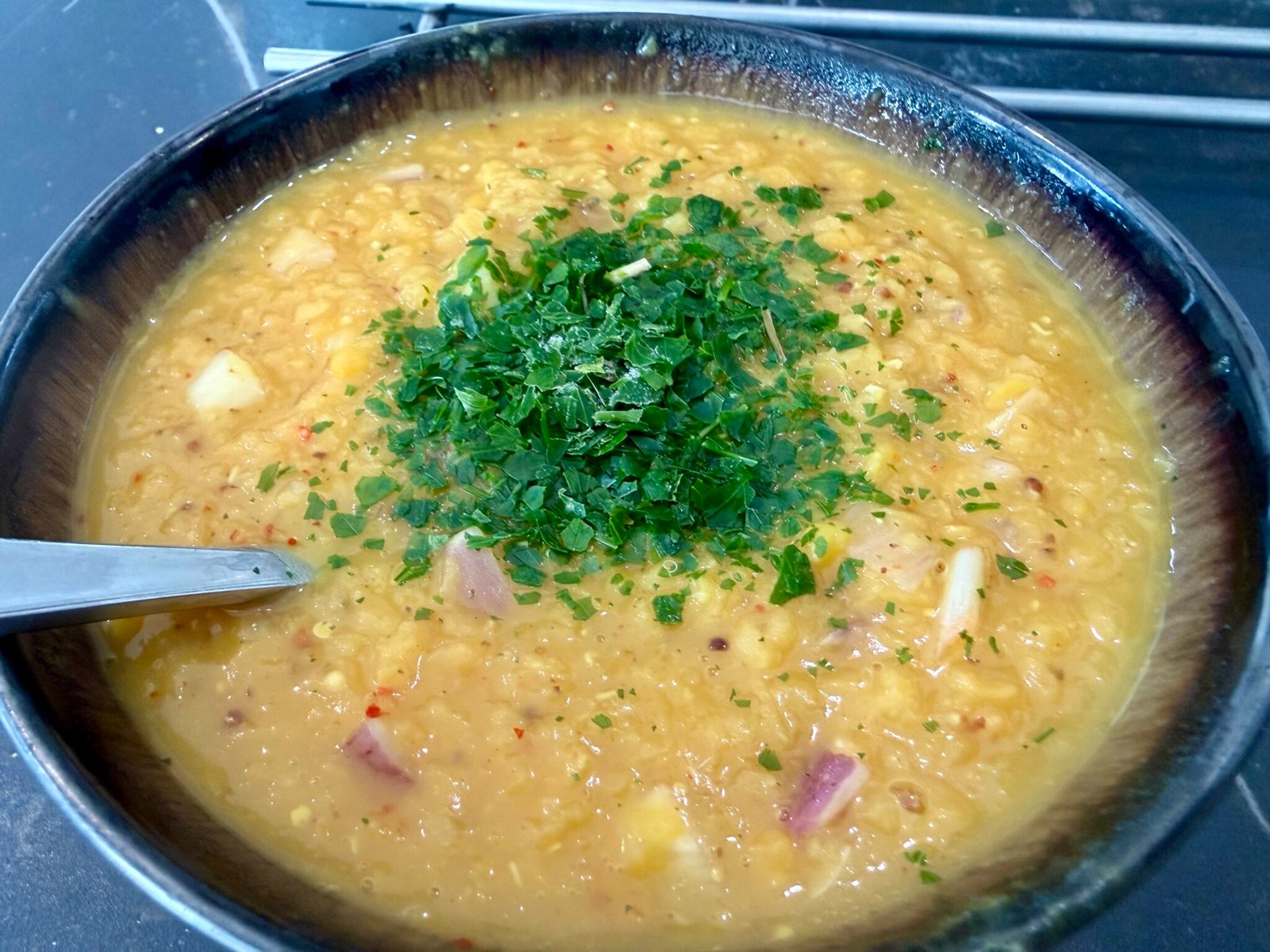 Dal Bhorta: puré de lentejas rojas de Bangladesh - GlutenEvasion.fr